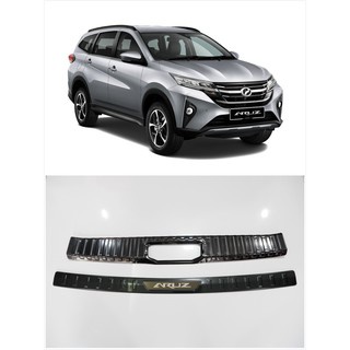 DC- Perodua Aruz Rear Bumper Protector Inner Bumper Protector (Carbon ...