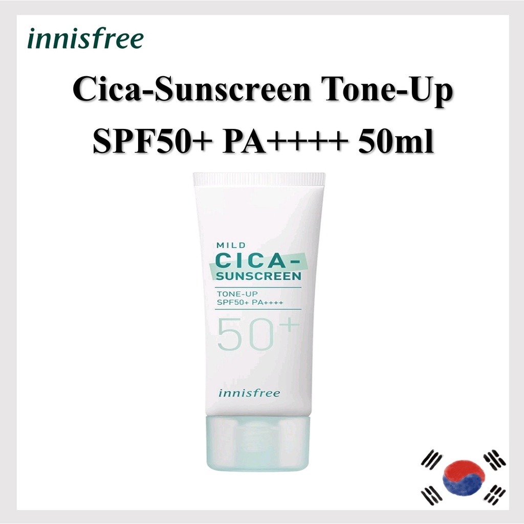 [INNISFREE] Mild Cica-Sunscreen Tone-Up SPF50+ PA++++ 50ml face ...
