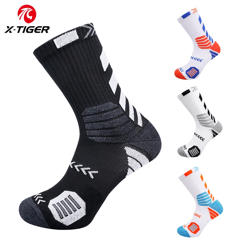 X-TIGER Premium Sports Socks Running Basketball Football Cycling Tennis ...