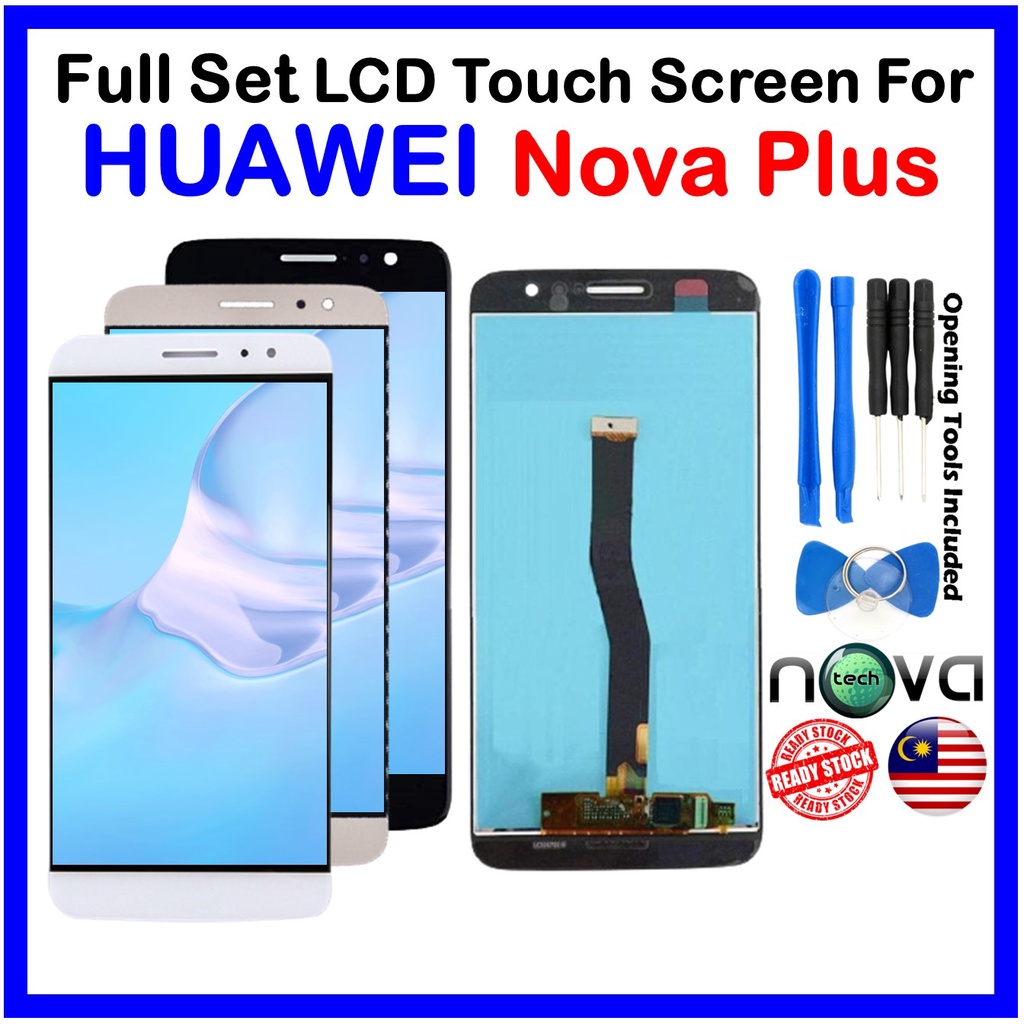 ORlGlNAL NGS Brand Full Set LCD Touch Screen Fit For HUAWEI Nova Plus ...