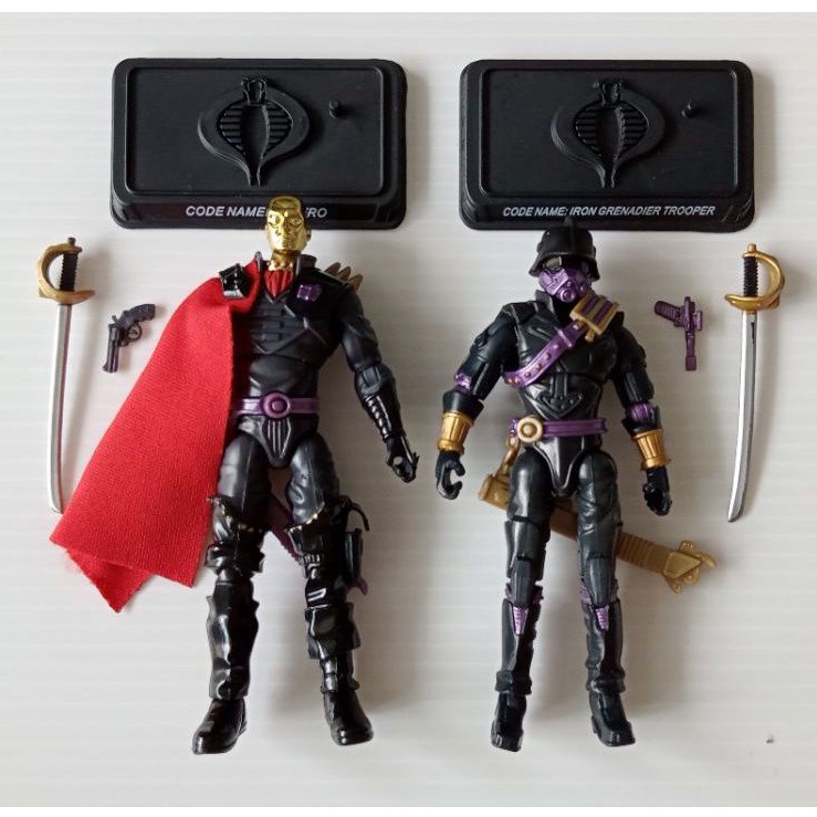 G.I. Joe 25th Anniversary Destro Iron Grenadier Trooper LOOSE Complete ...