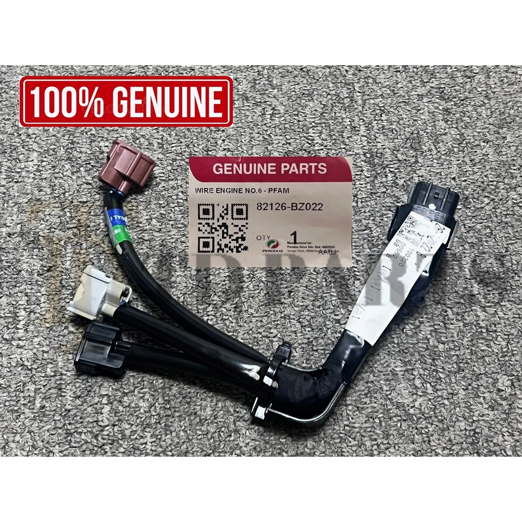 100% GENUINE PERODUA AXIA BEZZA ENGINE WIRE NO.6 / IGNITION COIL WIRE ...