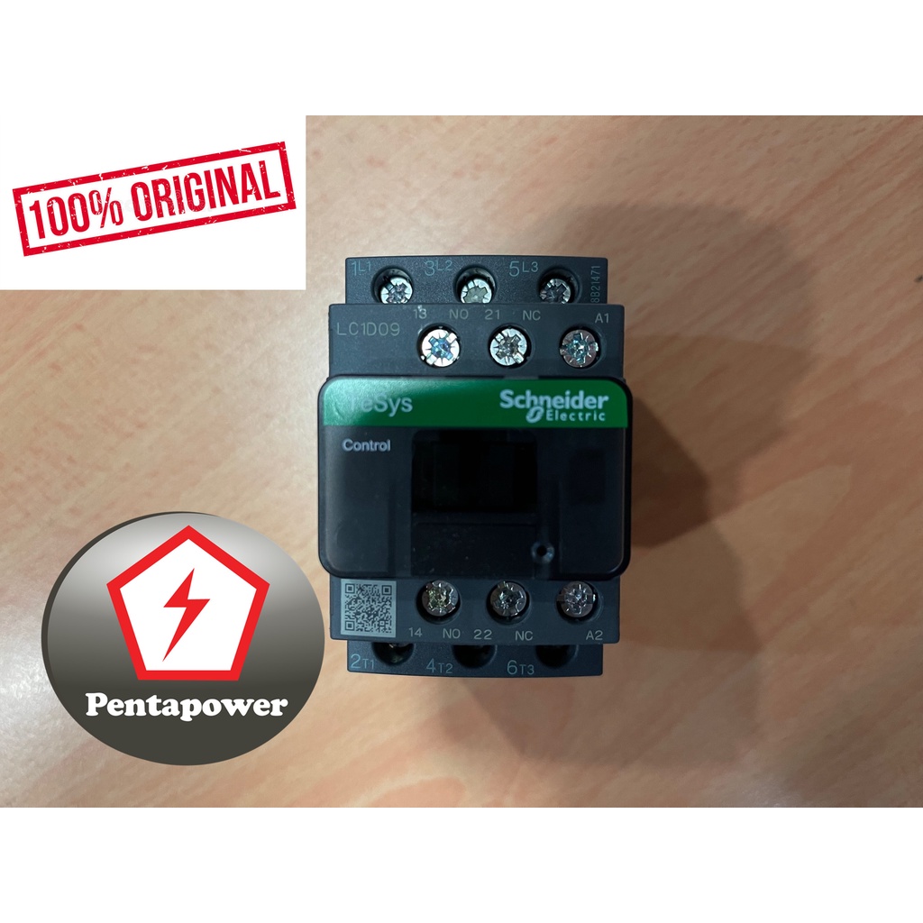 SCHNEIDER LC1D09 CONTACTOR 9AMP 3POLE (AC) LC1D09B7 LC1D09D7 LC1D09E7 LC1D09F7 LC1D09M7 LC1D09U7 ...