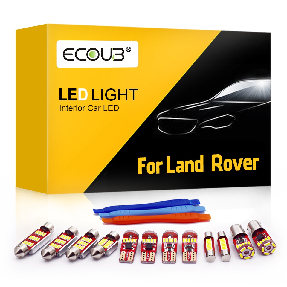 Full LED Interior Light Kit for Range Rover Sport Evoque Discovery 2 3 ...