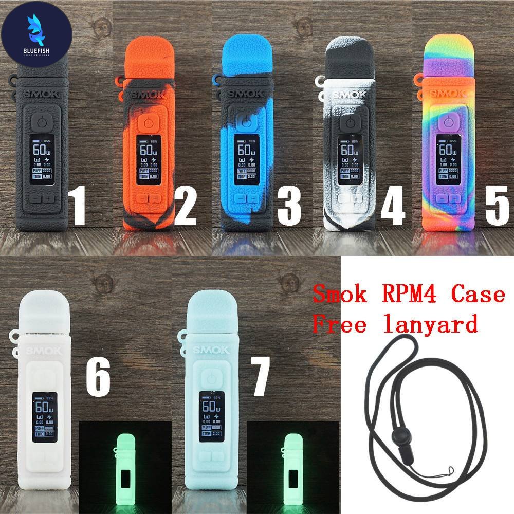 BF Free lanyard Texture Case for SMOK RPM 4 Kit 60W RPM4 silicone Cover ...
