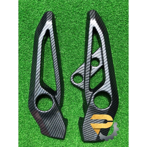 Honda RS-X 150 FRONT FOOTREST COVER CARBON DEPAN FOOTREST COVER RSX150 ...