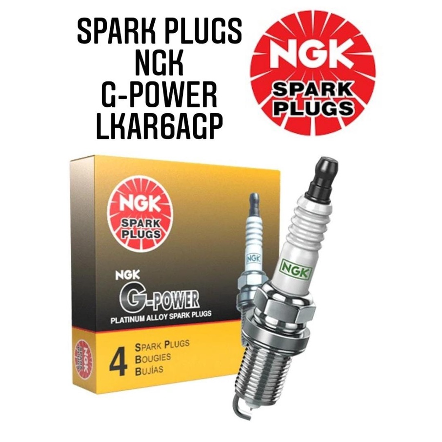 Toyota Vios Yaris Perodua Aruz Myvi New Model Spark Plug Original NGK G ...