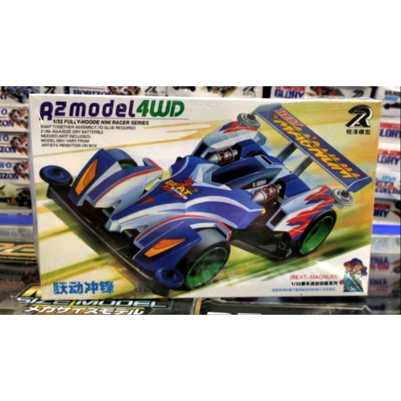 RZ MINI 4WD BEAT MAGNUM new stock 2025 | Shopee Malaysia