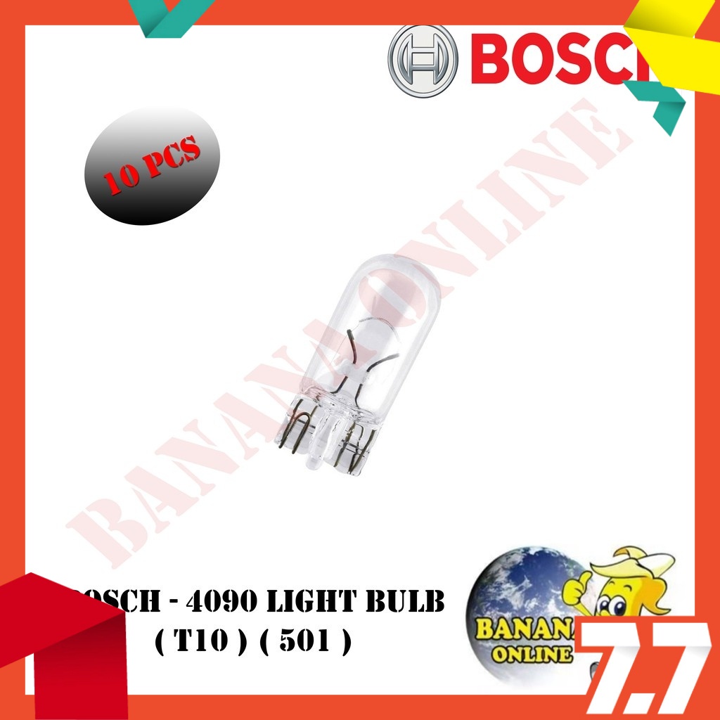💡1pcs💡 ORIGINAL Bosch - 4090 Light Bulb (T10)(501) | Shopee Malaysia