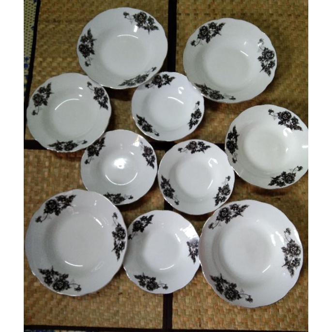 Set pinggan lama pinggan legend kekwa hitam Klasik. | Shopee Malaysia