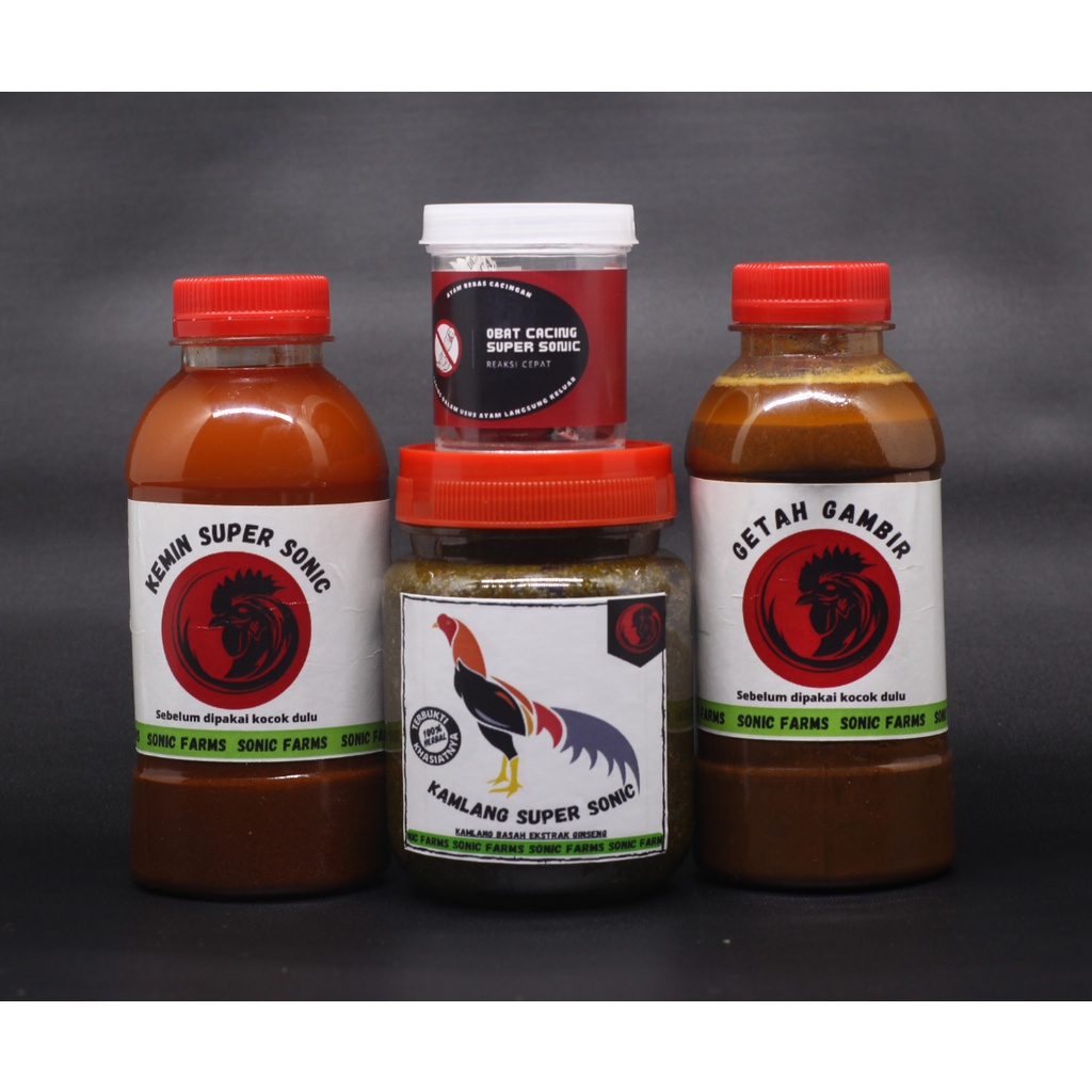 Complete Package for Treatment of Roosters (KAMLANG, KEMIN, GAMBIR GAP ...