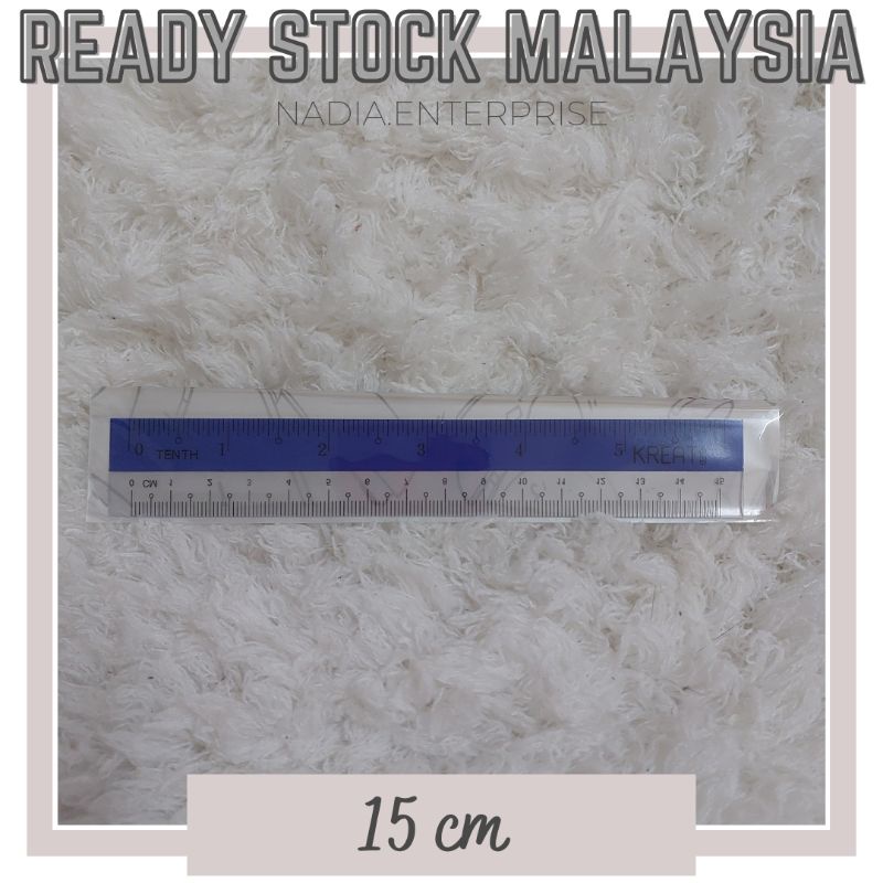 🇲🇾 RULER 30cm 20cm 15cm PEMBARIS PANJANG flexible plastic half ...