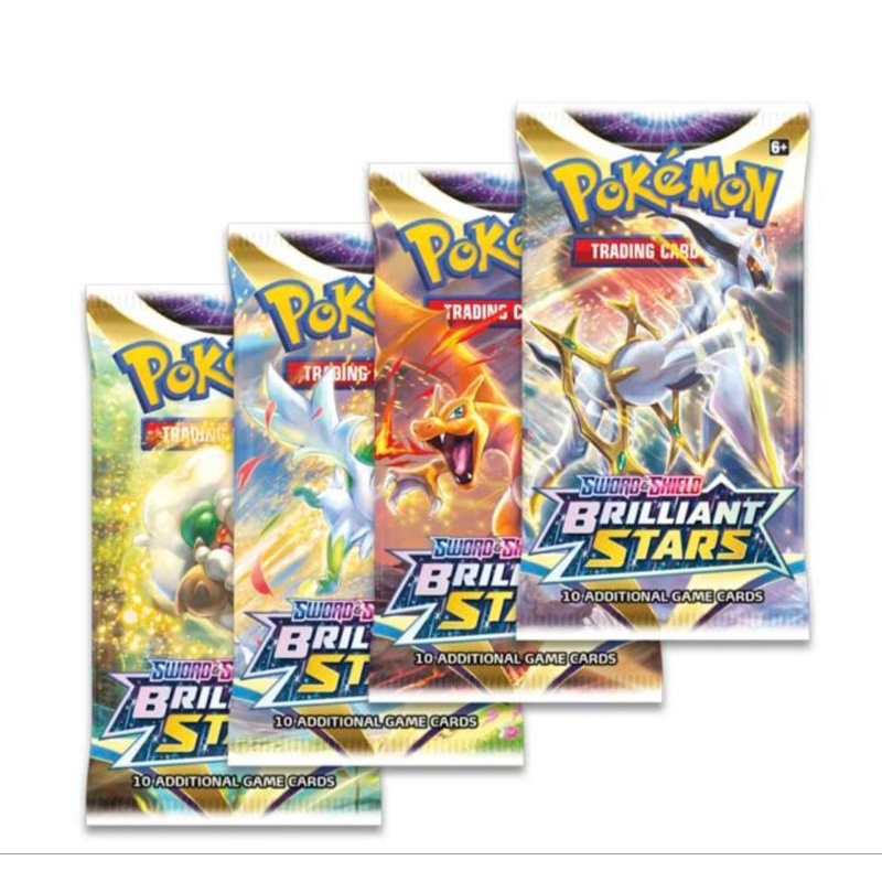 PTCG Pokemon Trading Card Game Sword&Shield : Brilliant Stars Booster ...