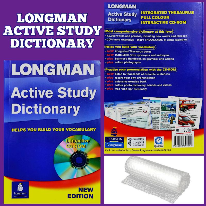 LONGMAN ACTIVE STUDY DICTIONARY (INTERACTIVE CD-ROM) | Shopee Malaysia