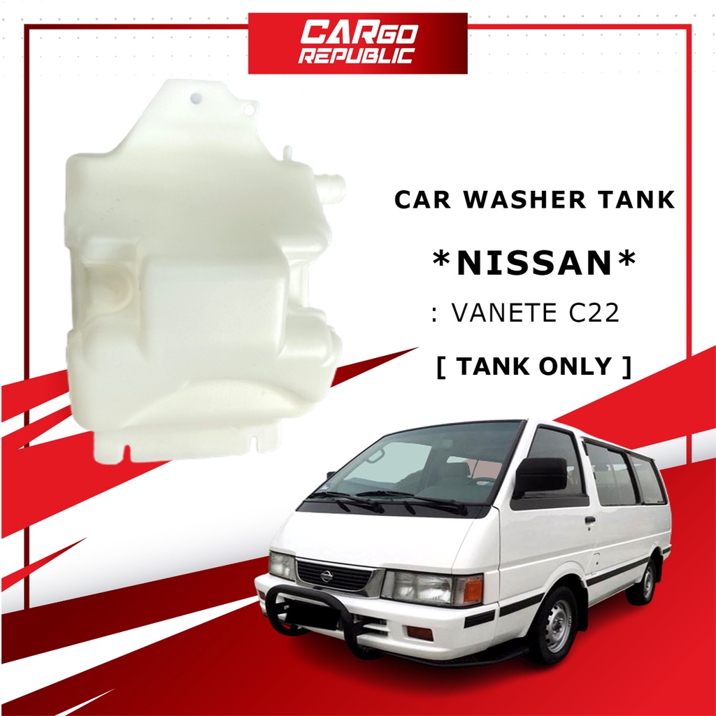 Nissan Vanette C22 ( 2 Hole ) Washer Wiper Tank Bottle Windshield Wiper ...