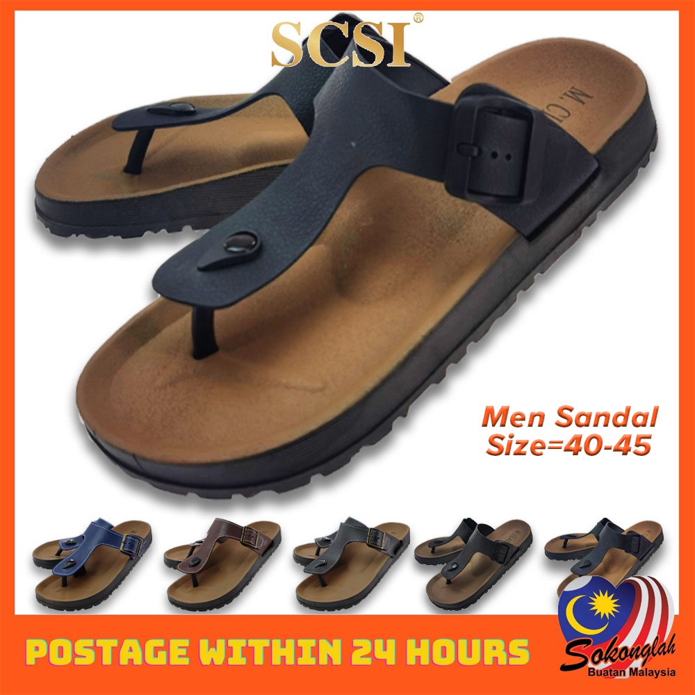 SCSI Men Modern Summer Sandals / Sandal Lelaki / Men Sandal / Sandal ...