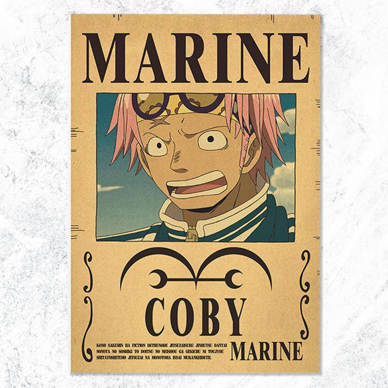 New Edition One Piece Poster COBY One Piece Wanted Posters 28.5x42cm(A3 ...