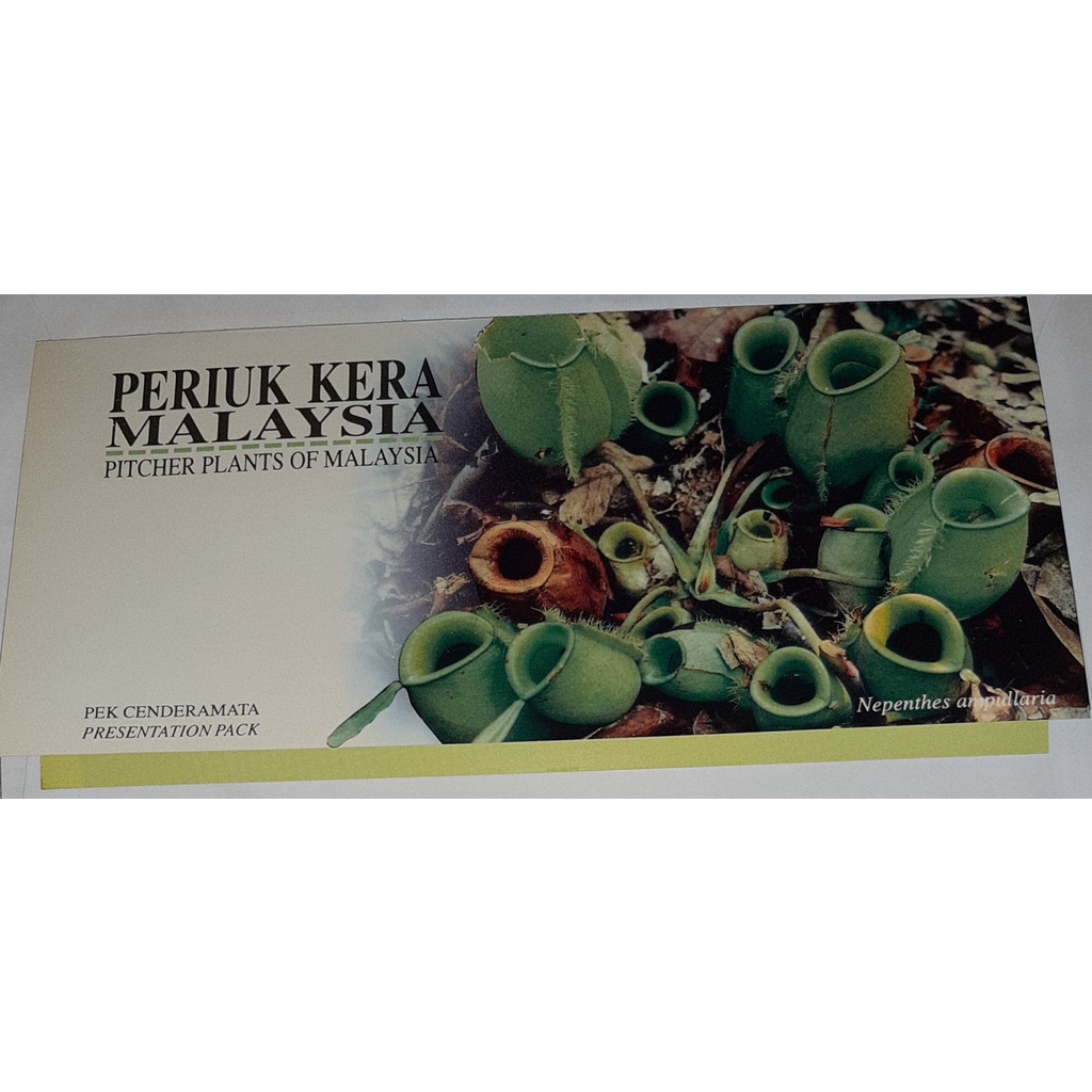 PITCHER PLANTS (PERIUK KERA) OF MALAYSIA - PRSENTATION PACK | Shopee ...