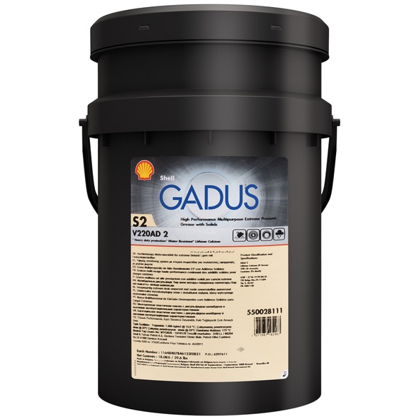 INDUSTRIAL & GREASE - SHELL GADUS S2 V220AD 2【18KG】(READY STOCK ...