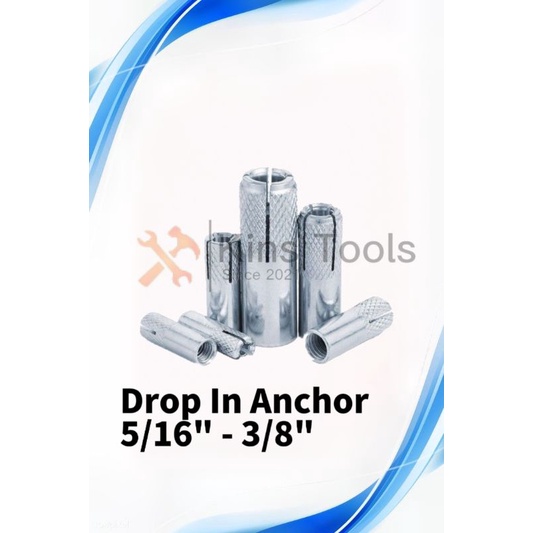 Ace Brand Drop In Anchor / Wall Plug 5/16" - 3/8" | Shopee Malaysia