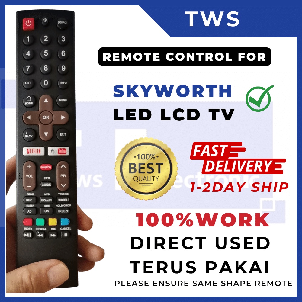 Remote Control for (Skyworth)|skyworth android tv remote control ...