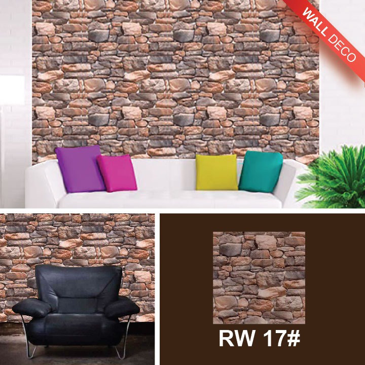 XL:70CM X 77CM [[ ROCK WALL ]] 3D WALL PAPER 3D WALLPAPER 3D WALL ...