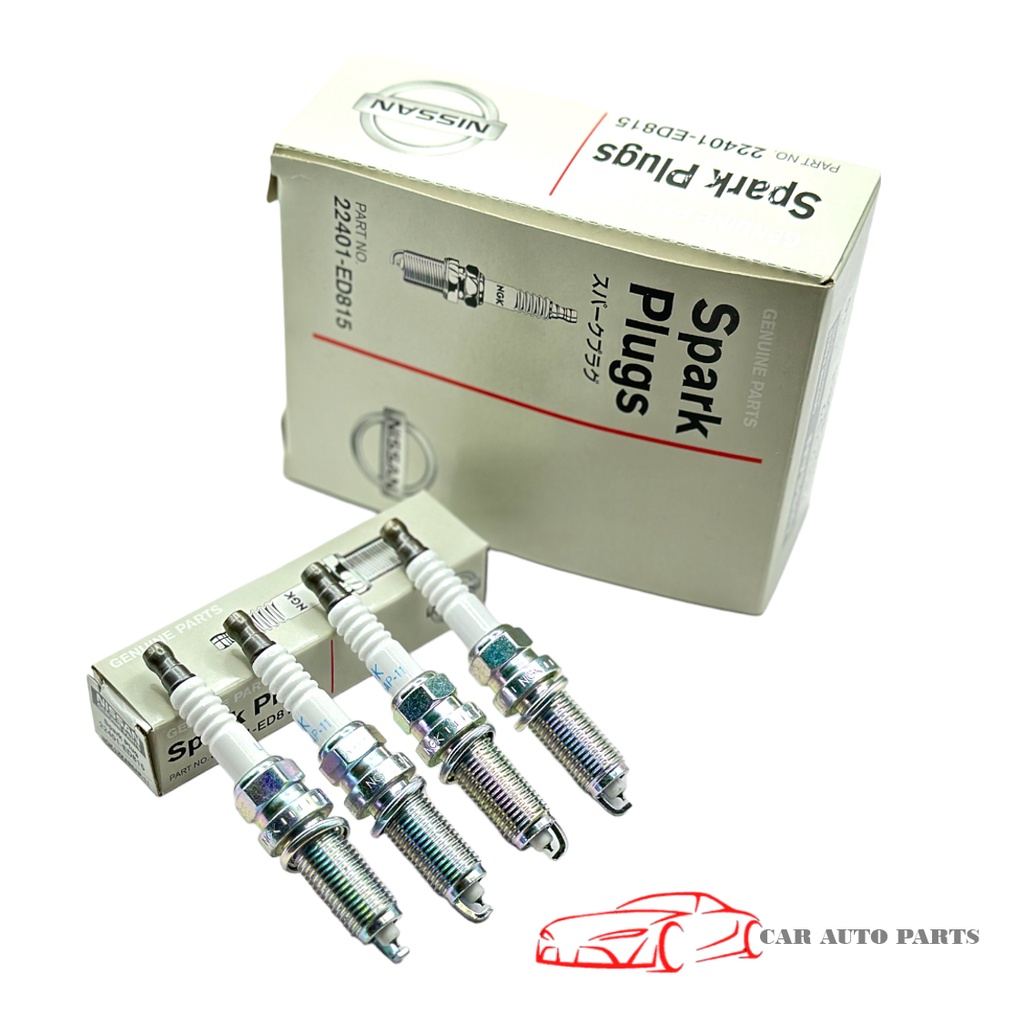 NISSAN IRIDIUM SPARK PLUG LIVINA LATIO SYLPHY ALMERA NV200 22401-ED815 ...