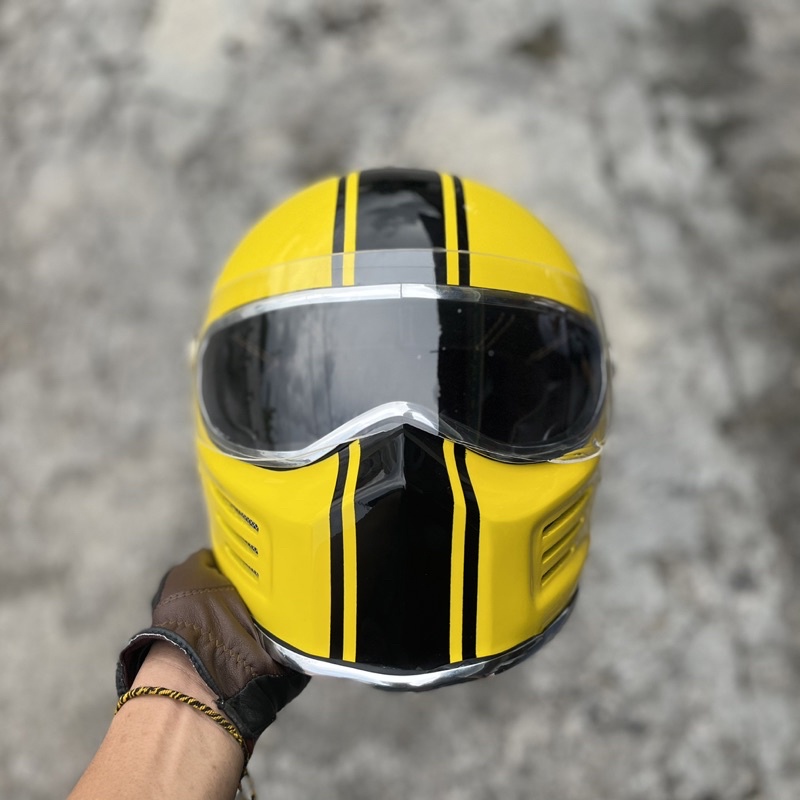Helmet Custom Bandit RX Bumble Bee Edition Custom | Shopee Malaysia