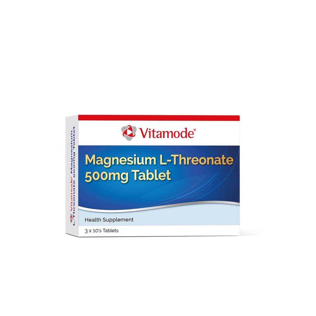 Vitamode Magnesium L-Threonate 500mg Tablet 30's | Shopee Malaysia