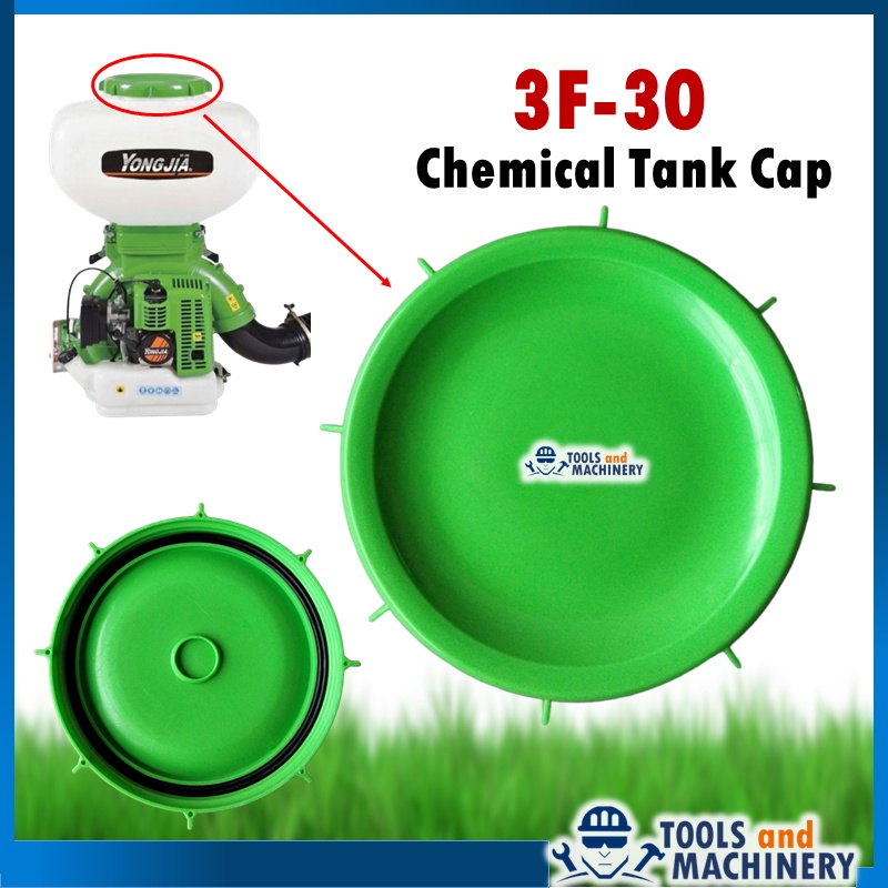 YONGJIA 3F30 Mist Blower Chemical Tank Cap Yongjia Mesin Sembur Padi Penutup Tong Tangki ...