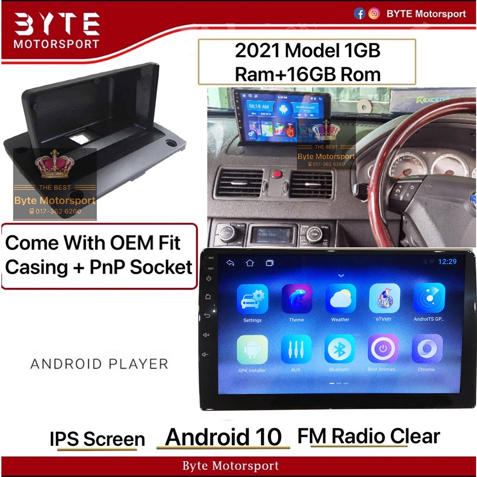 🇲🇾 🏧Economy Set🏧 [1+16] Volvo XC90 2002-2014 Android Player Android 10 ...