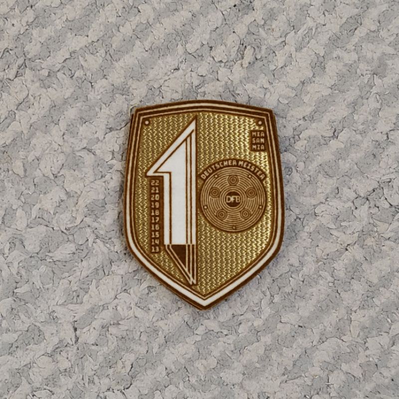 Bayern Munich SERIENMEISTER 10 Badge Patch | Shopee Malaysia