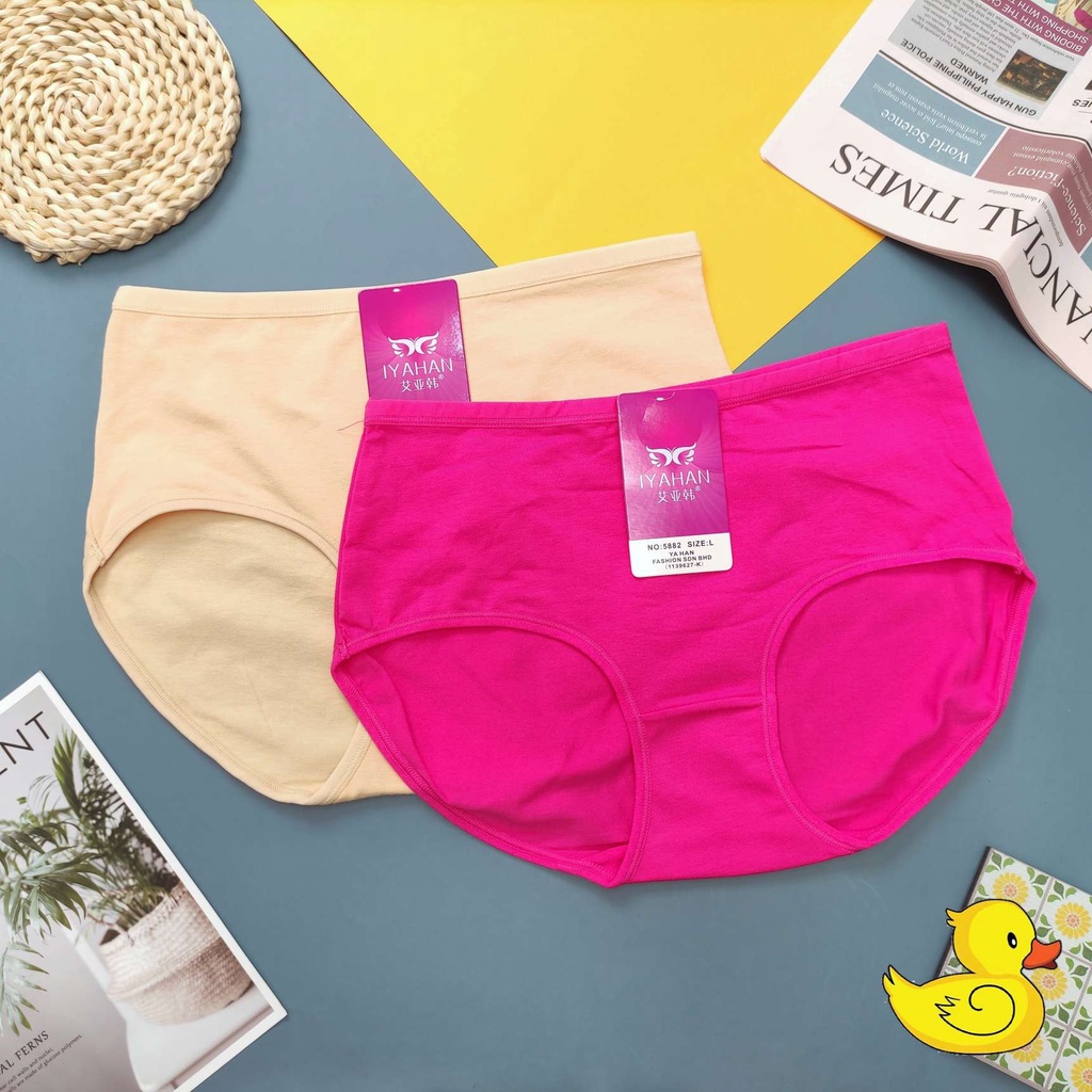 Women Underwear Cotton Plus Size Panties Spender Seluar Dalam Wanita ...