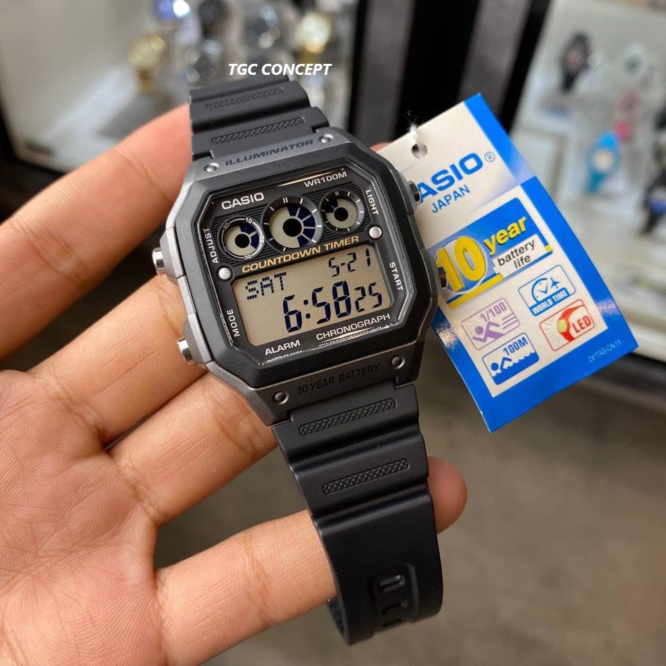 Original Casio Ae 1300wh 1a Ae 1300wh 1a2 Ae 1300wh 2a Ae 1300wh 4a Ae