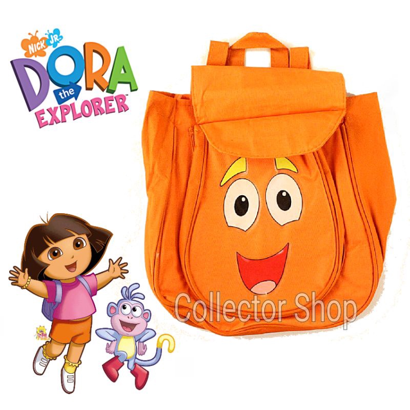 Dora The Explorer Backpack Popular Cartoon Shoulder kids Bag Children ...