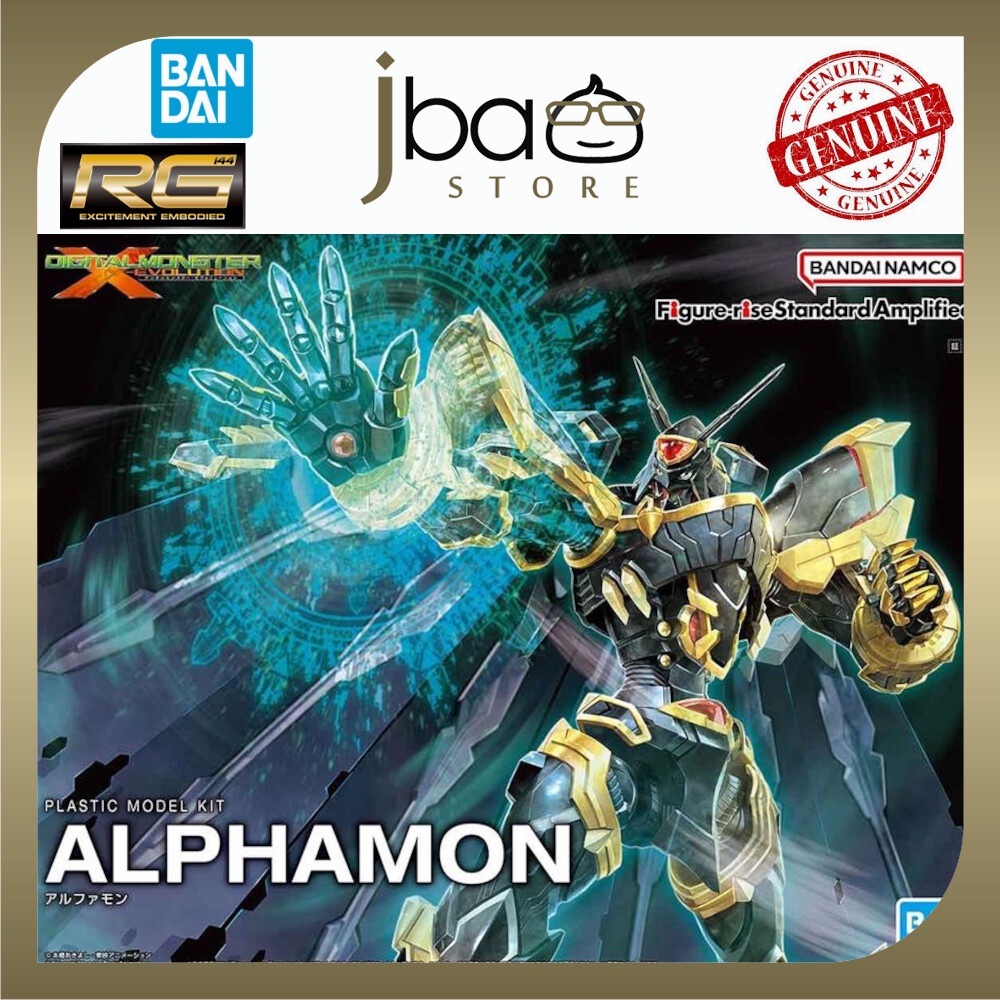 Bandai Alphamon Figure-rise Standard Amplified Namco Digimon Digital ...