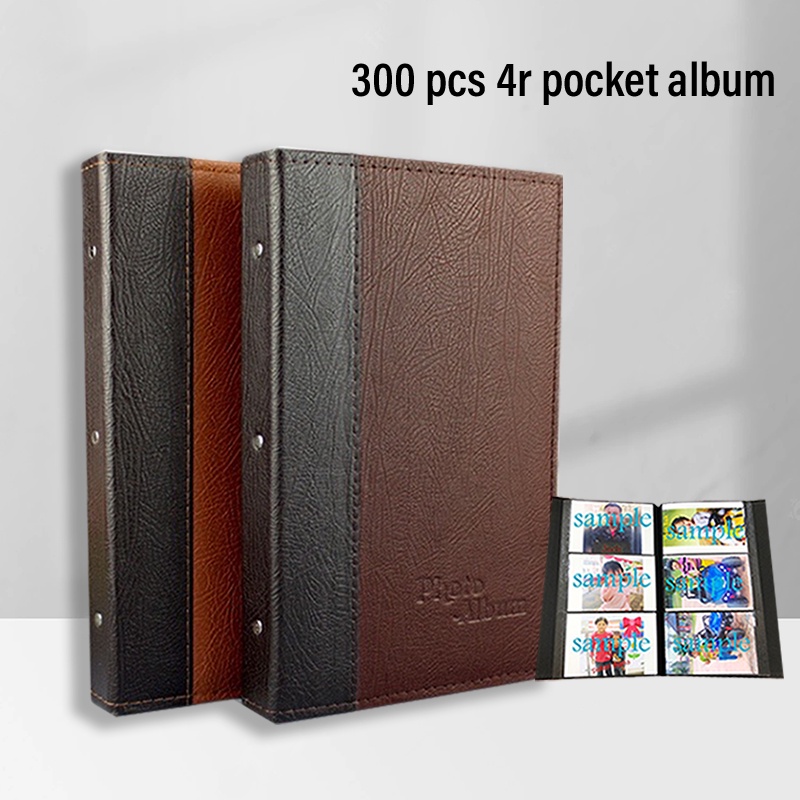 4R Photo Album(240pcs/300pcs) / Pocket Photo Album/Gambar Album Insert ...