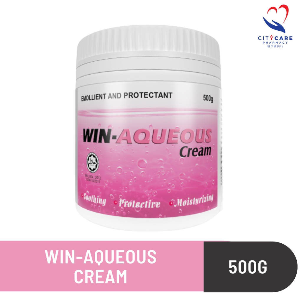 WIN-AQUEOUS CREAM 500g / 100g | Shopee Malaysia