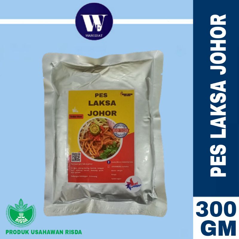 [300GM] PES LAKSA JOHOR | LAKSA JOHOR PASTE | Shopee Malaysia