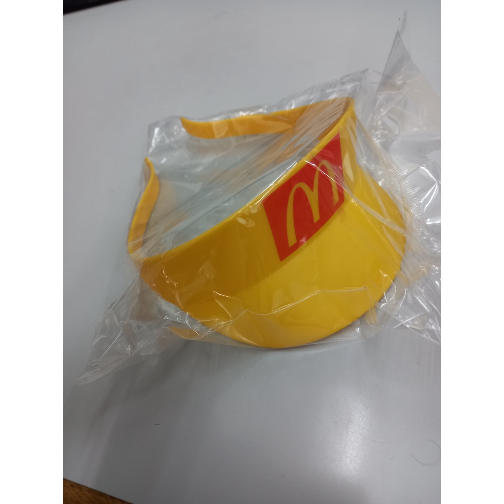COLLECTOR EDITION McDonald's Happy Meal Toy (Crew Visor Yellow) Mainan ...