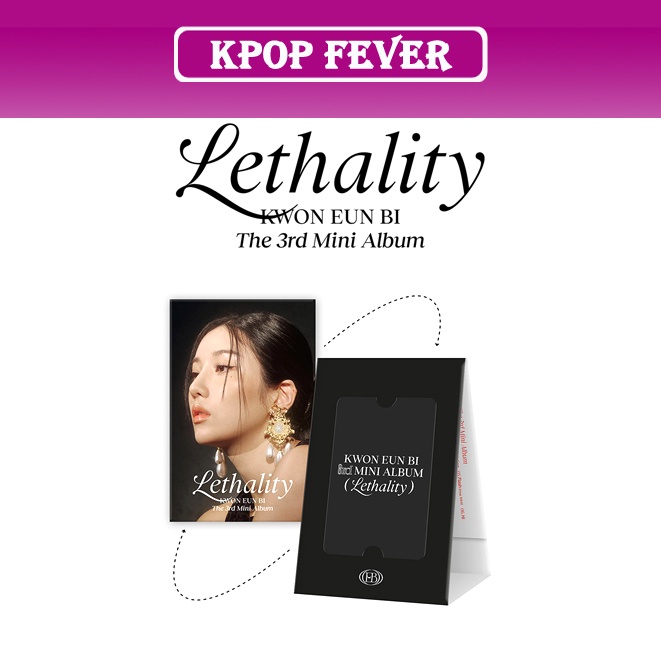 KWON EUNBI - LETHALITY POCA Ver. 3rd MINI ALBUM PHOTOCARD | Shopee Malaysia