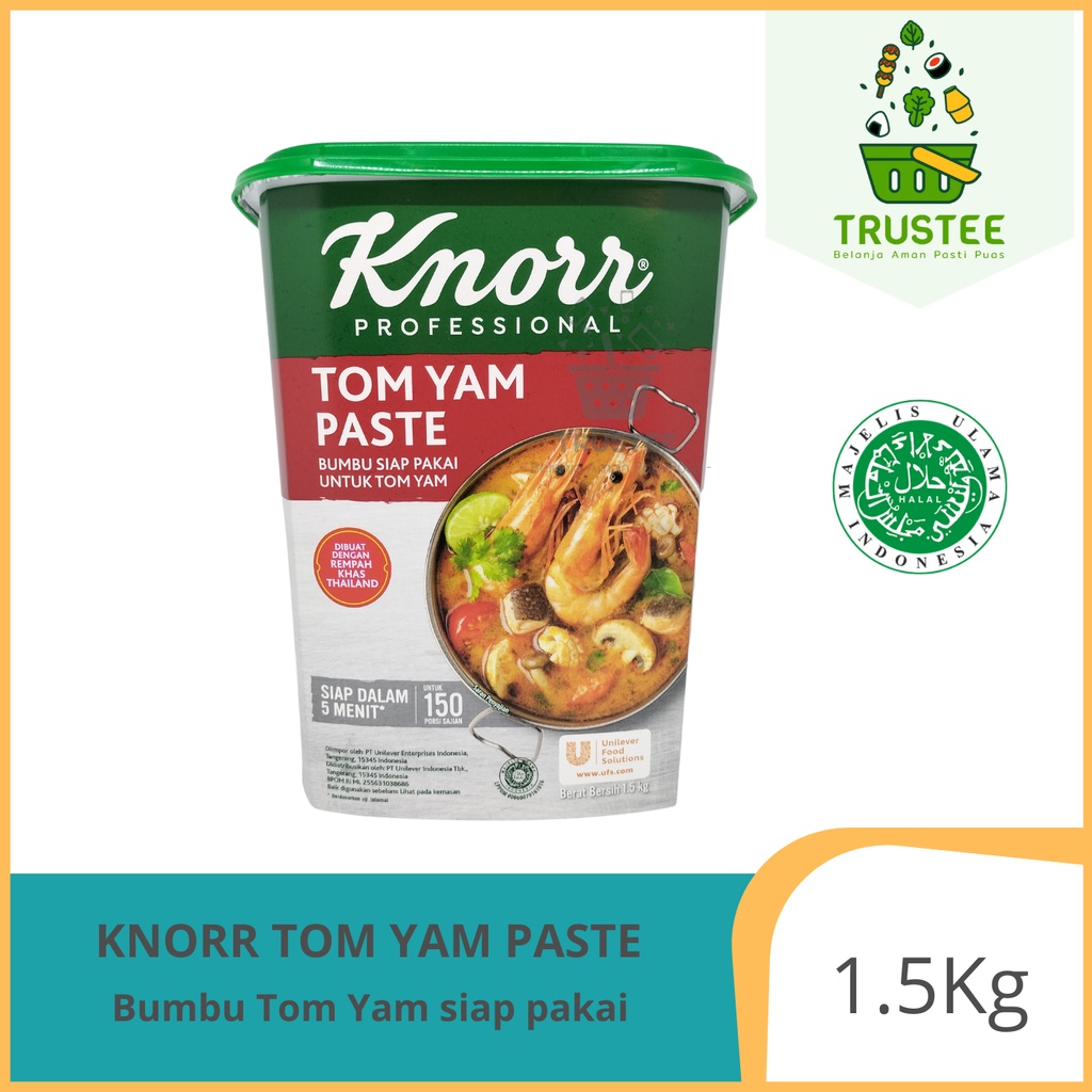 Knorr TOM YUM PASTE TOM YAM TOMYUM TOMYAM Seasoning 1.5 KG | Shopee Malaysia
