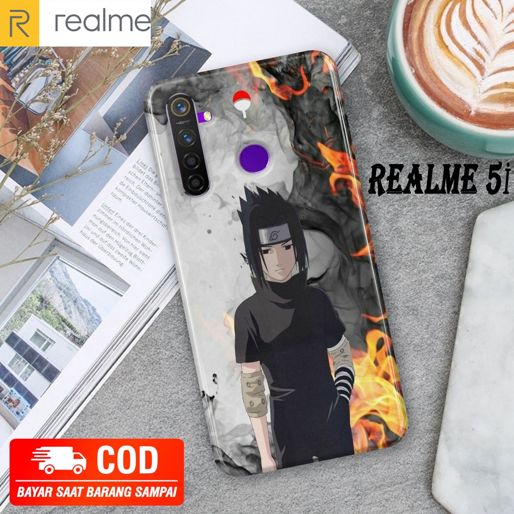 REALME 5i Case [M.14.S] Hardcase 3D Fullprint Fashion SASUKE bumper ...