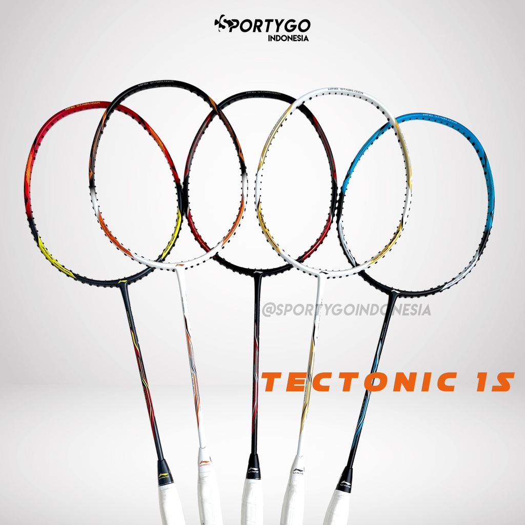 Li-Ning TECTONIC 1S ORIGINAL Badminton Racket / TECTONIC 1 S | Shopee ...