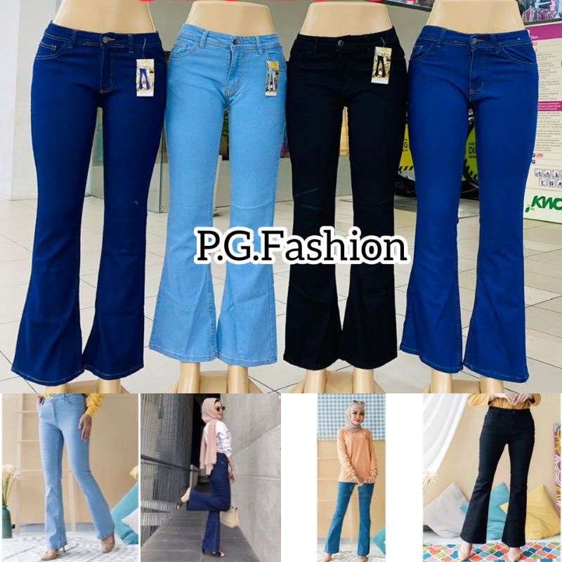 🇲🇾💥[🔥Ready Stock🔥Malaysia] Ladies Bootcut stretchable denim jeans👖 ...