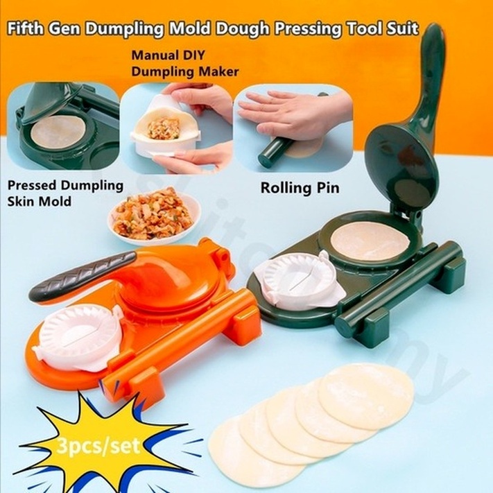 Manual Skin Press Mold Dumpling Making Chinese Style Dumpling Skin ...