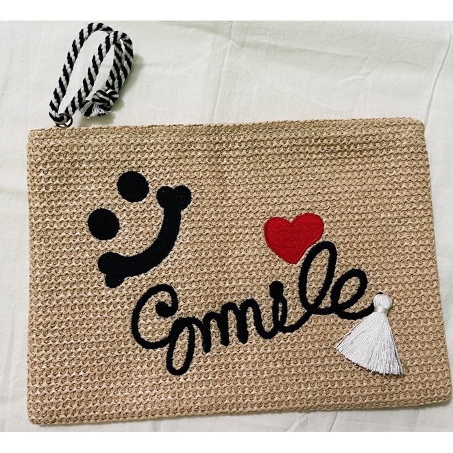 Smiley Clutch / pouch | Shopee Malaysia