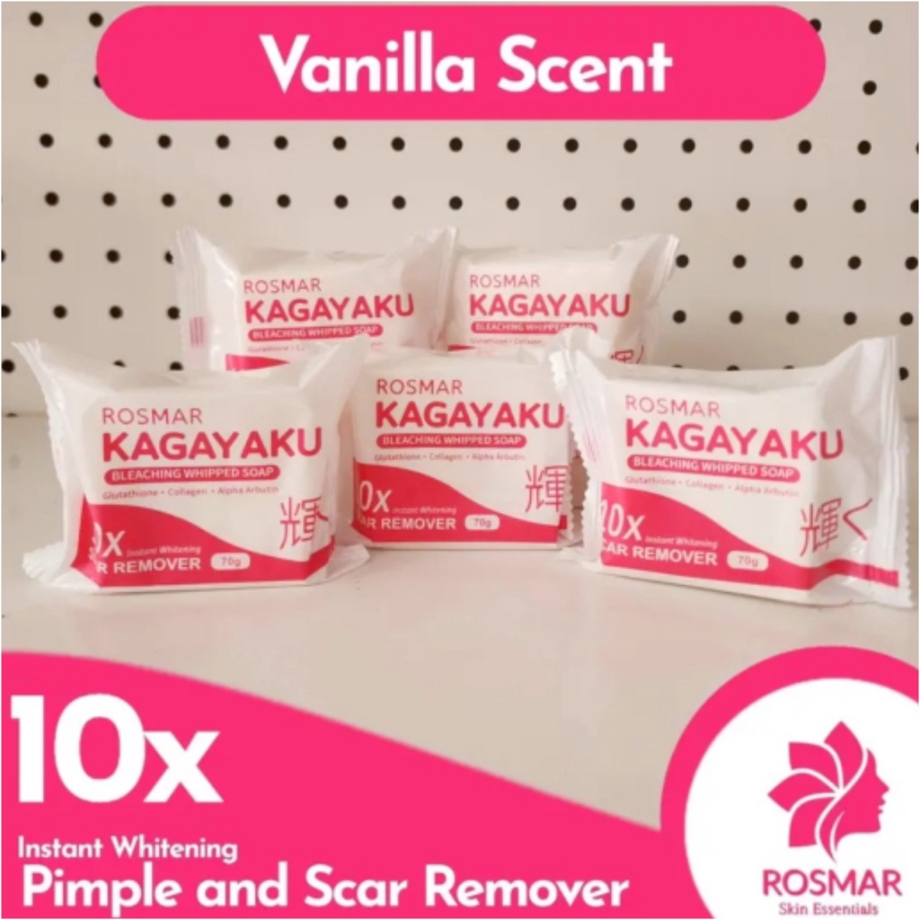 ROSMAR KAGAYAKU + FREEBIE 10x Whitening Soaps, Cream, Toner | Shopee ...