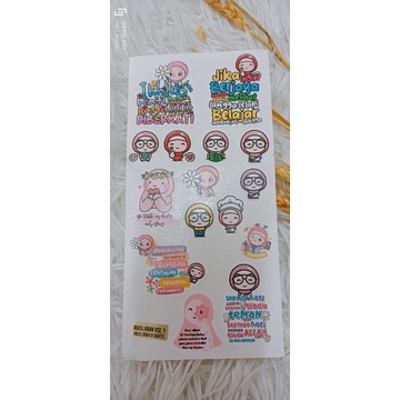 Sticker Muslimah Hijab Cute / Planner sticker Muslimah | Shopee Malaysia