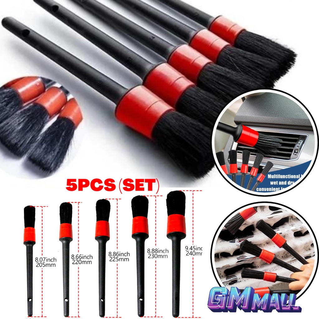 CAR WASH DETAILING BRUSH SET Tyre Tayar Tire Cleaning Brush Set Berus ...